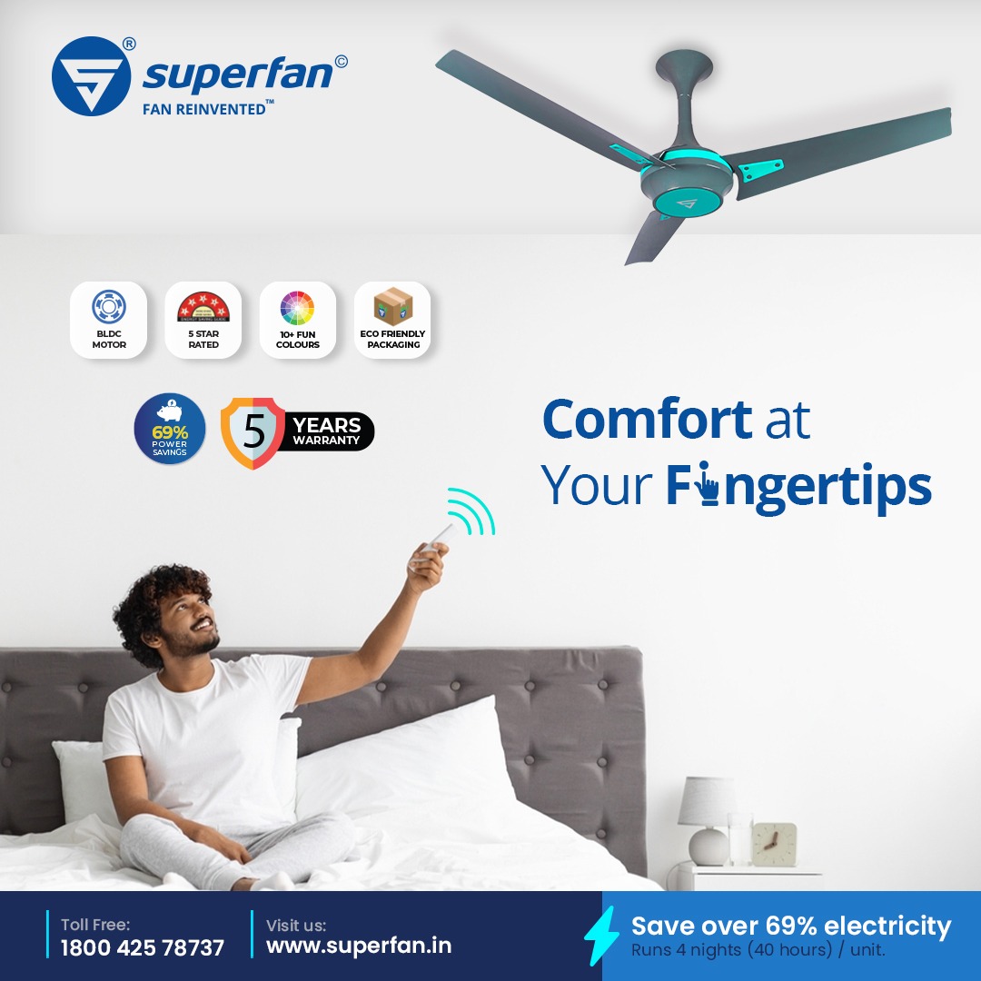 Remote ceiling fan – Official Blog Page Of Superfan